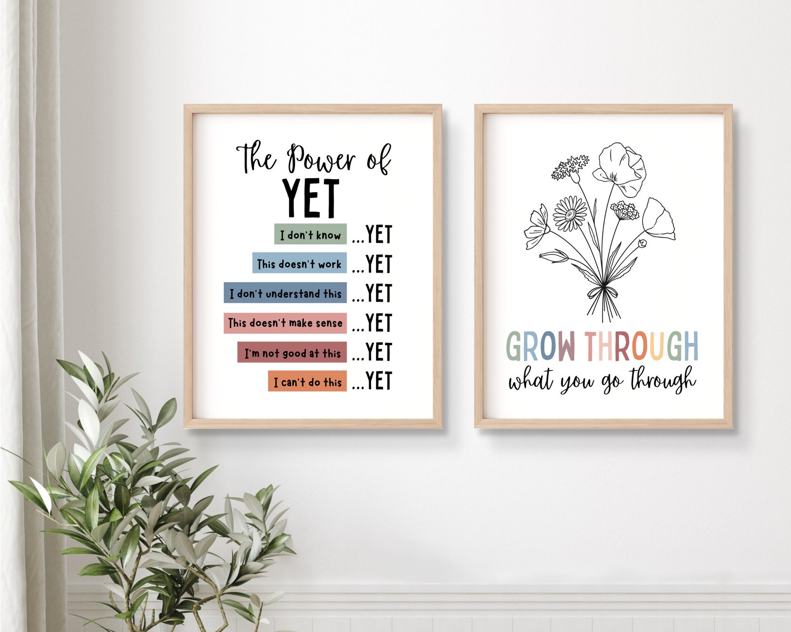 30 Calming Corner Posters Boho Educational Wall Art Printable - Etsy
