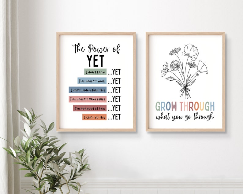 30 Calming Corner Posters Boho Educational Wall Art Printable - Etsy