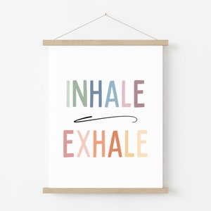 Inhale Exhale Printable Coping Skills Grounding Techniques Mental ...