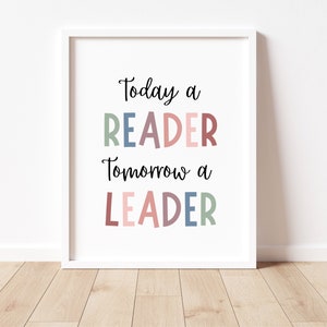 Today A Reader, Boho Classroom Decor, Reading Corner Ideas Homeschool ...