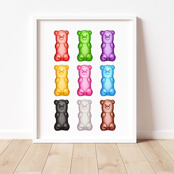 Candy Poster - Etsy