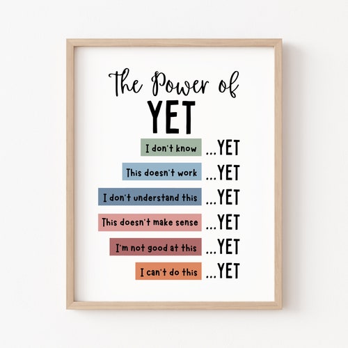 Growth Mindset Poster Therapy Office Decor Counselor - Etsy