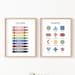 Educational Posters, 12 Homeschool Prints, Montessori Classroom Decor ...