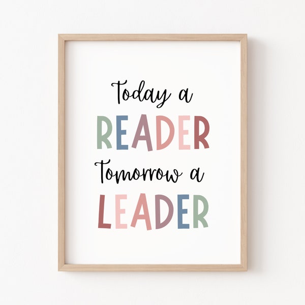 Reading Quote - Etsy