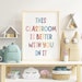 This Classroom is Better With You in It, Boho Classroom Decor ...