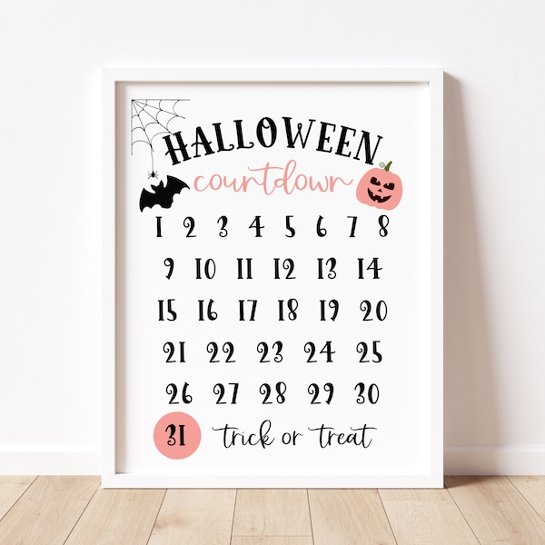 Halloween Countdown - Etsy