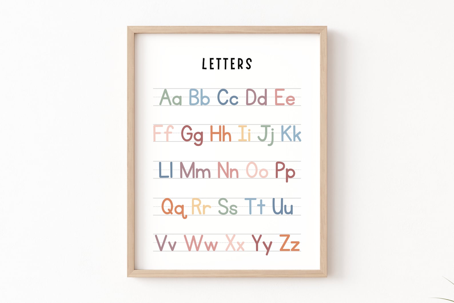 Set of 6 Educational Wall Art, Classroom Posters, Homeschool Printables ...