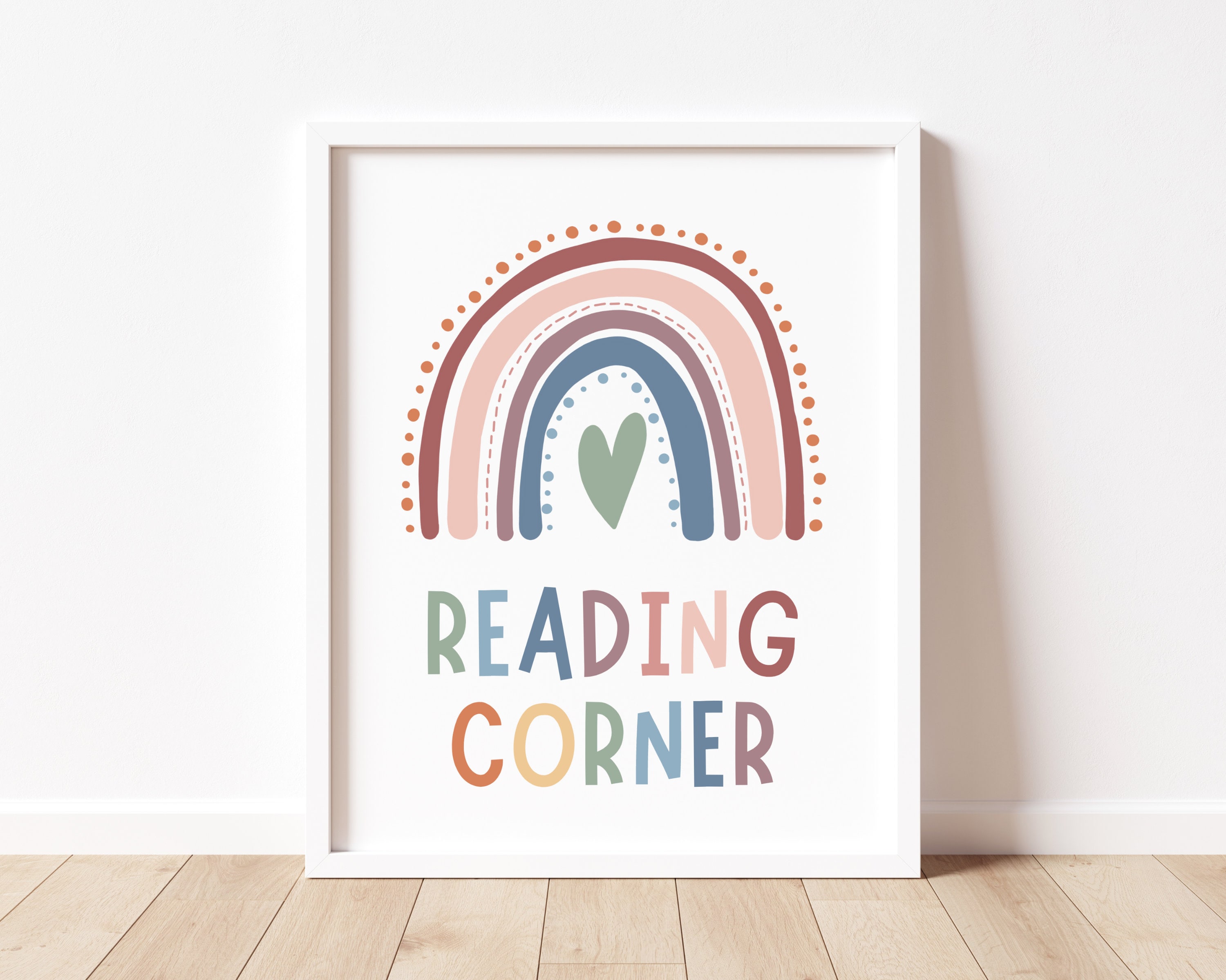 Reading Corner Sign, Let's Read, Reading Nook, Boho Classroom Decor ...