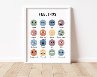 Calming Corner Strategies Poster Chart Therapy Office Decor - Etsy