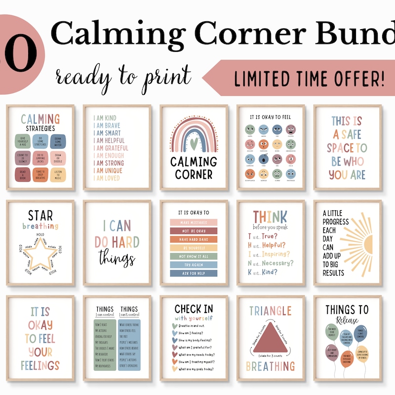 Calm Classroom Decor - Etsy