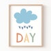 Play All Day Printable Set of 3, Lets Play Sign, Nursery Wall Art ...