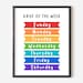 Days of the Week Printable, Educational Wall Art, Playroom Poster, Days ...