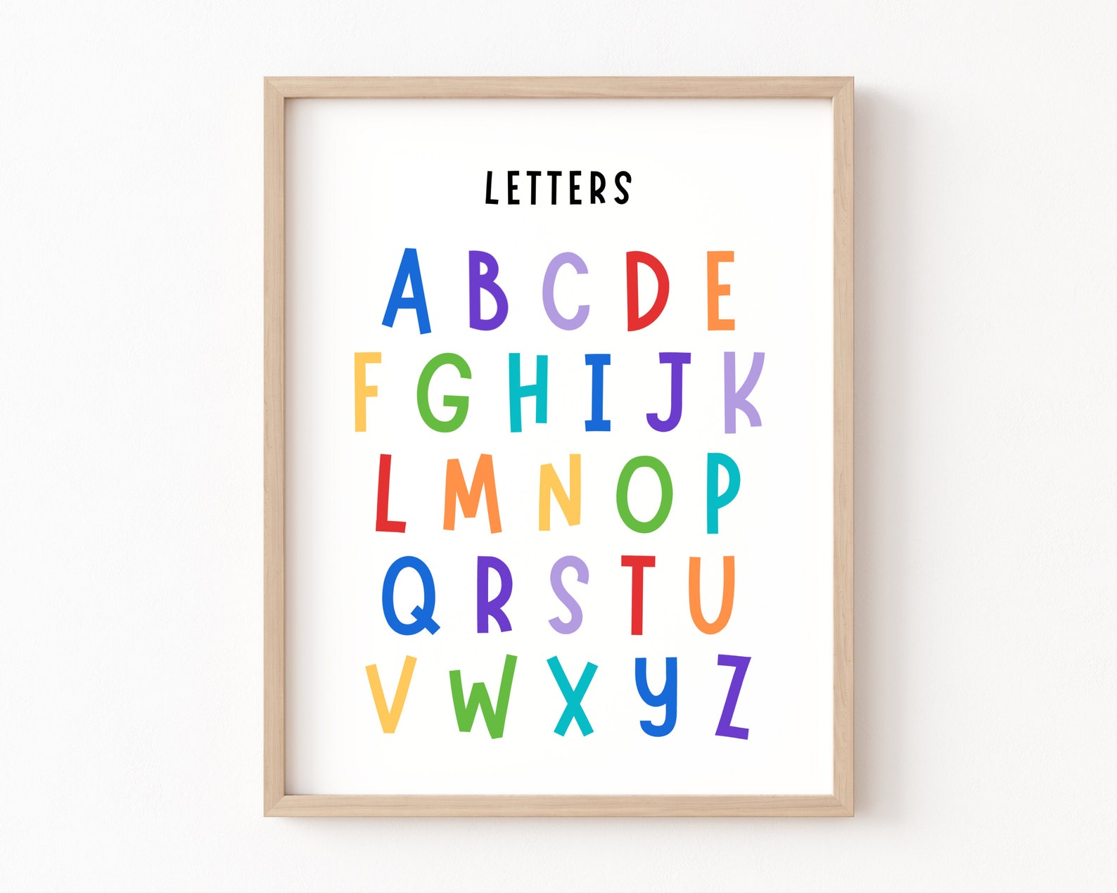 Educational Printable Set of 6, Classroom Sign, Homeschool Print ...