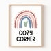 Cozy Corner Printable, Boho Classroom Decor, Playroom Wall Decor ...