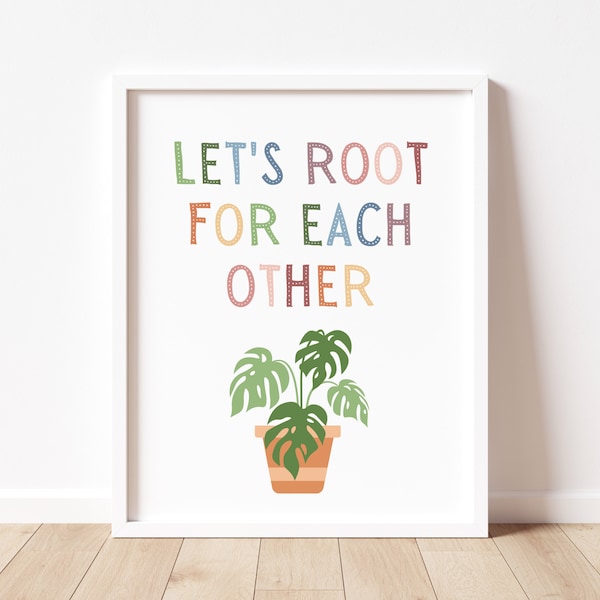 Bulletin Board Lets Root for Each Other - Etsy