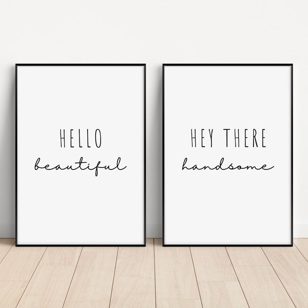 Hello Handsome - Etsy