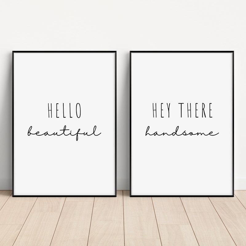 Hello Handsome - Etsy