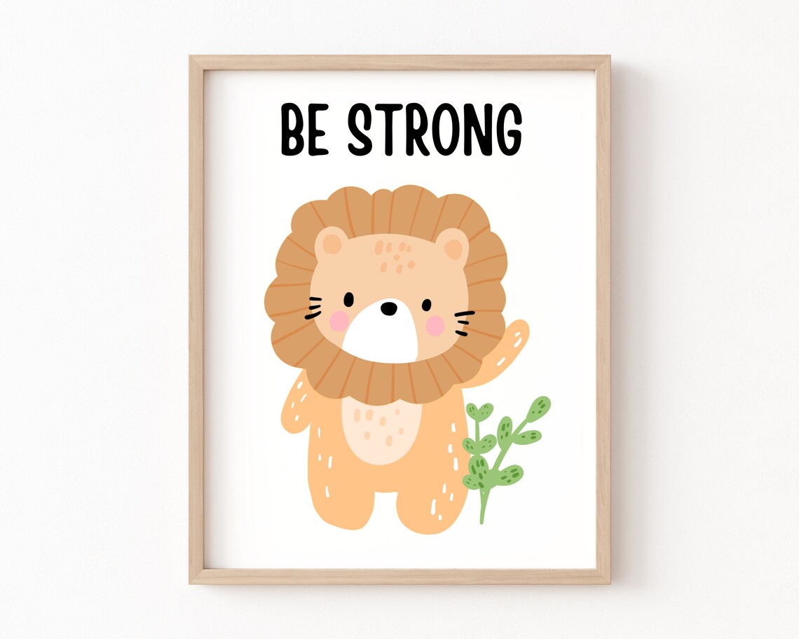 Playroom Printables, Playroom Prints Set of 6, Set of 6 Nursery Prints ...