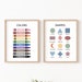 Boho Educational Poster, Montessori Playroom Wall Decor, Homeschool ...