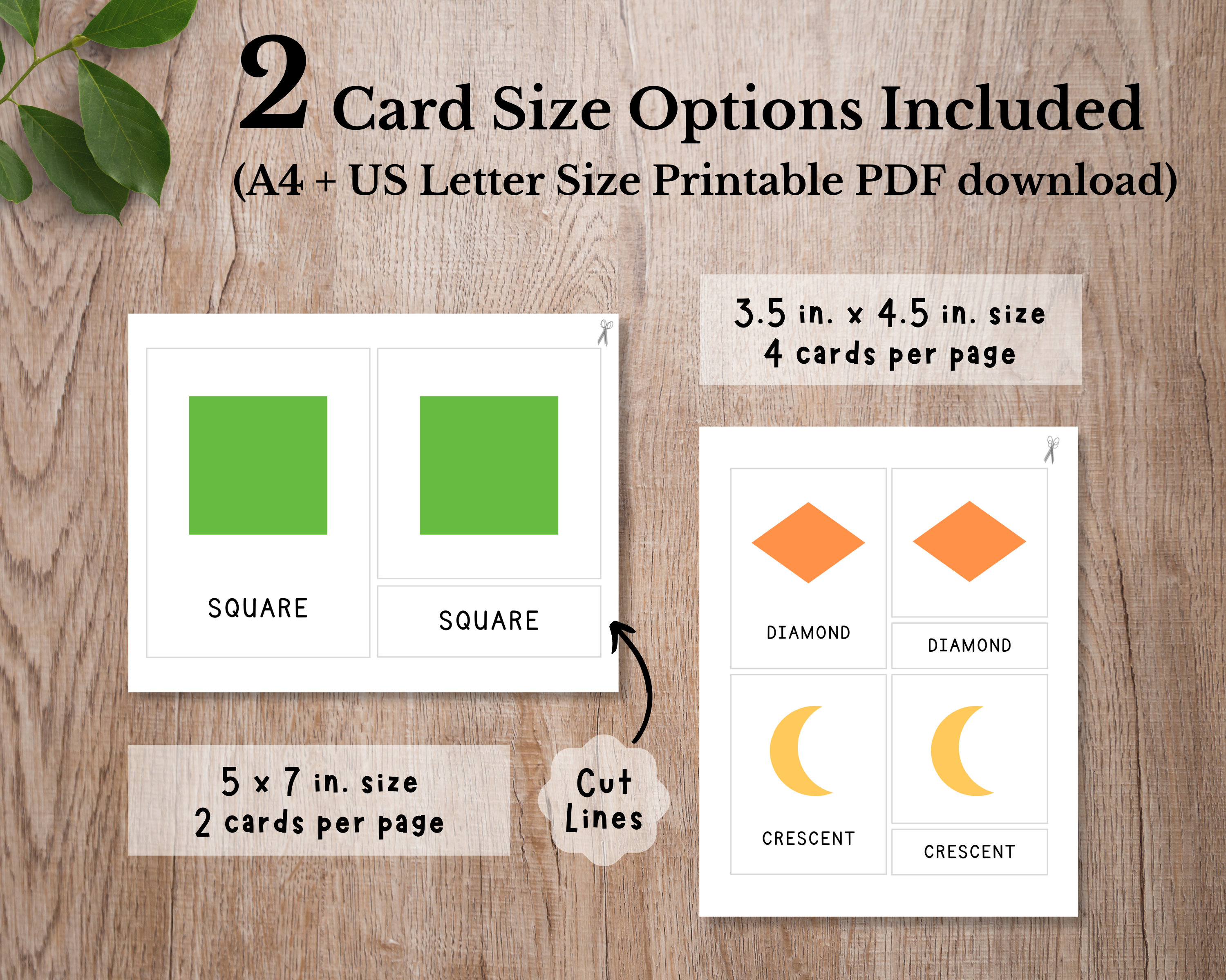 16 Shape Flash Cards, Preschool Printables, Rainbow Flashcard ...
