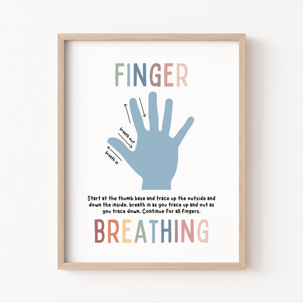 Breathing Exercises Poster - Etsy