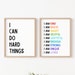 It's Okay to Feel, Boho Classroom Decor, Feelings Chart Poster, My ...