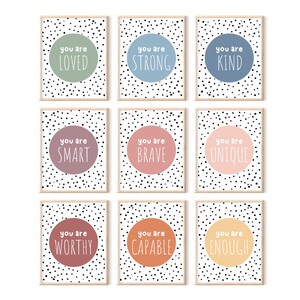 Positive Affirmations for Kids, Boho Classroom Decor, Classroom Posters ...