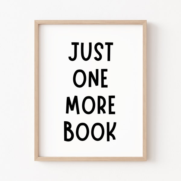 One More Chapter Poster - Etsy