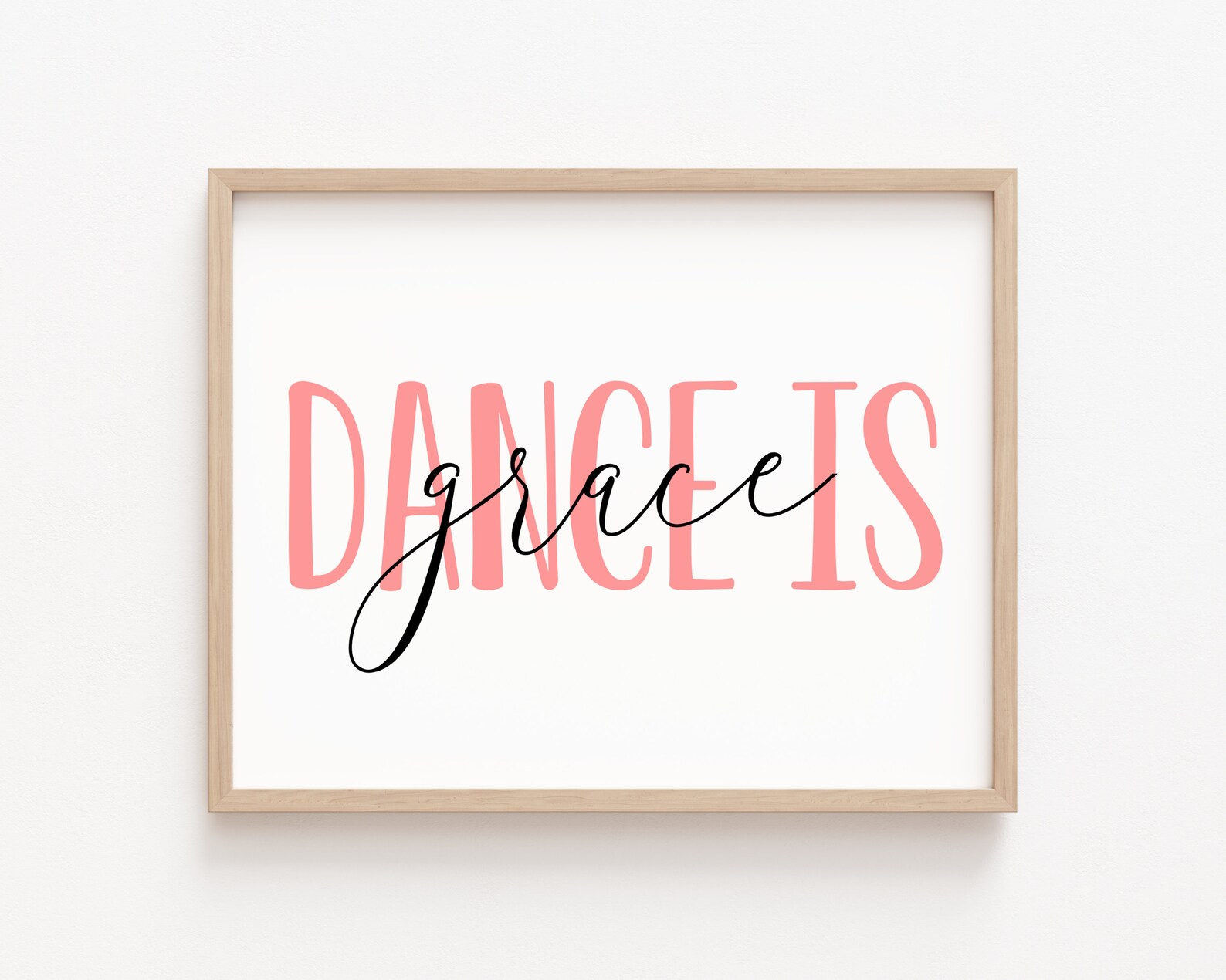 Motivational Dance Quote Dance Studio Sign Dance Printable - Etsy