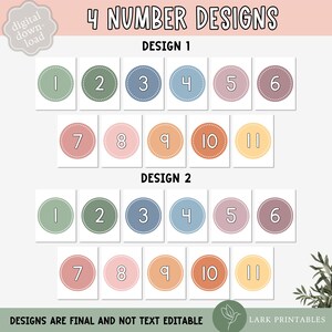 Alphabet Posters for Classroom, Number Posters, Classroom Decor Bundle ...