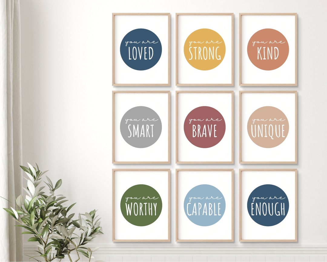 Positive Affirmation Posters, Boho Classroom Decor, Classroom Posters ...