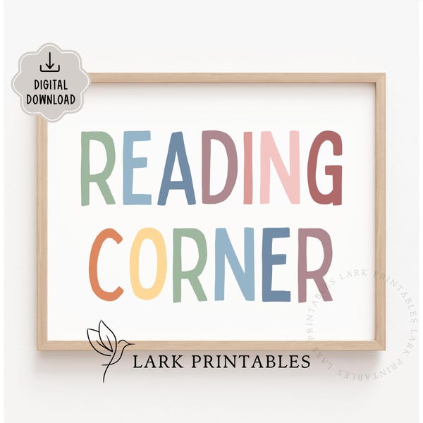 Reading Corner - Etsy