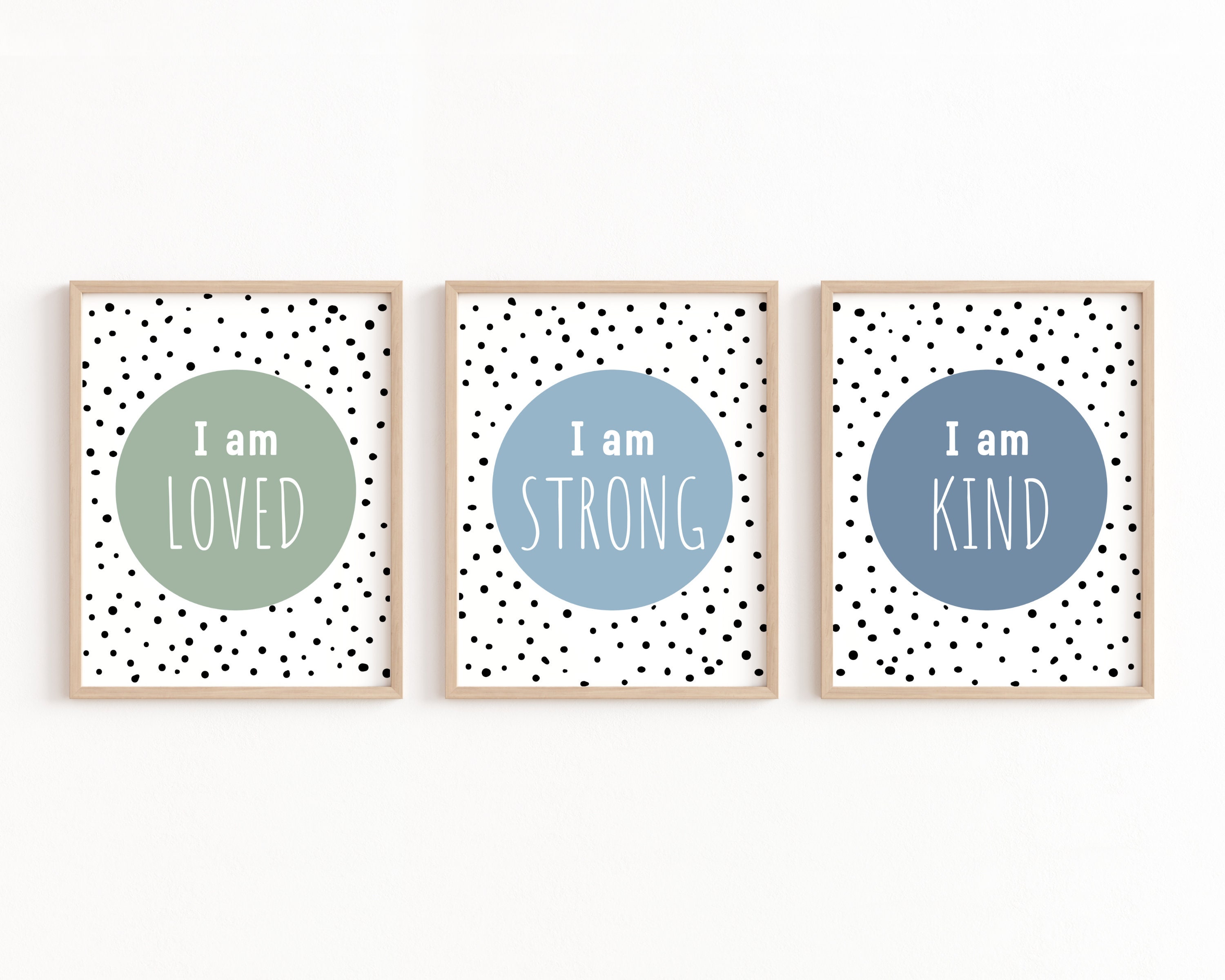 Kids Affirmation Wall Art Posters Boho Classroom Decor I Am - Etsy