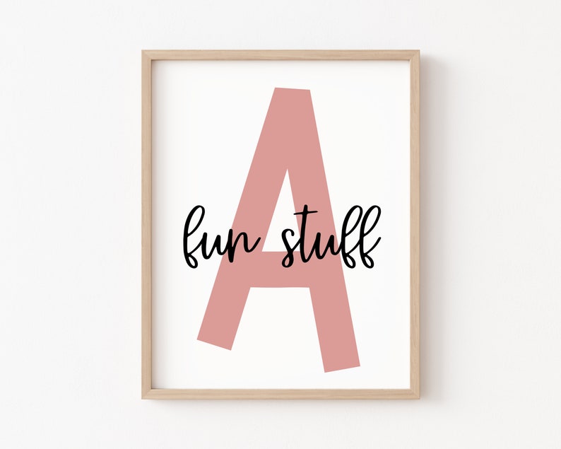 This is Where the Fun Stuff Happens Set of Playroom Prints - Etsy
