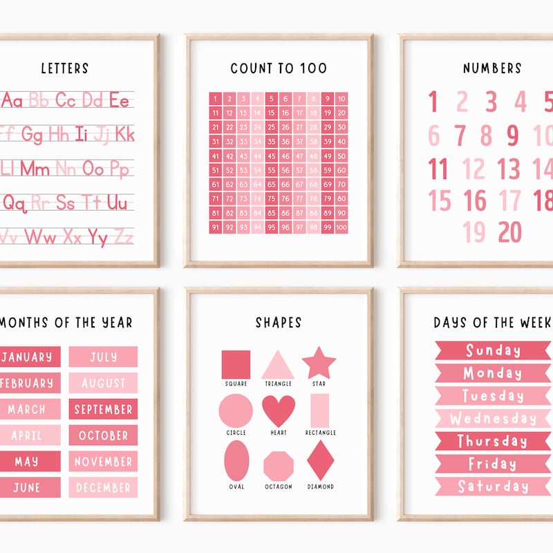 Pink Wall Decor - Etsy