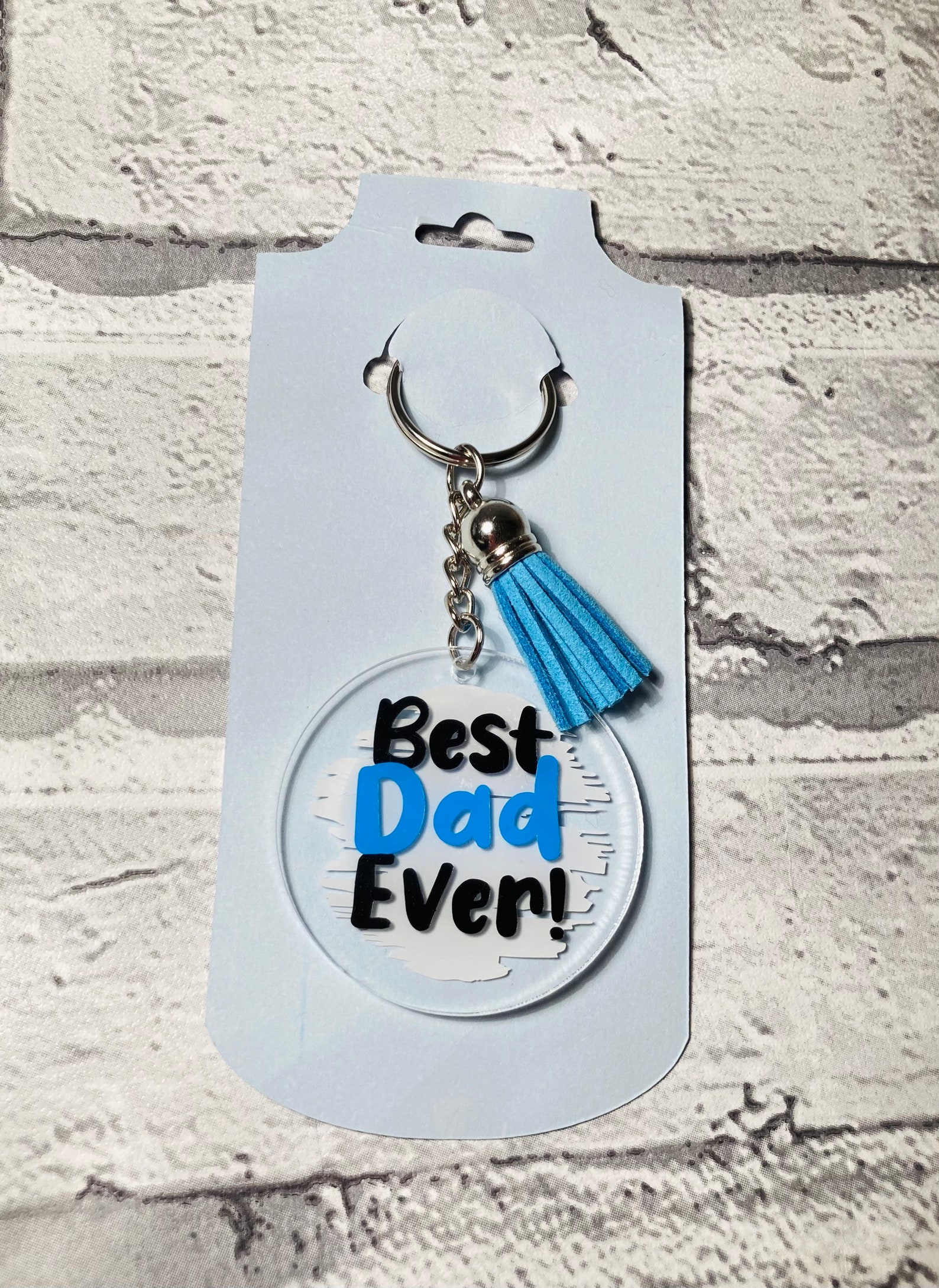 Personalised Dad Keyring Fathers Day Gift Fathers Day - Etsy