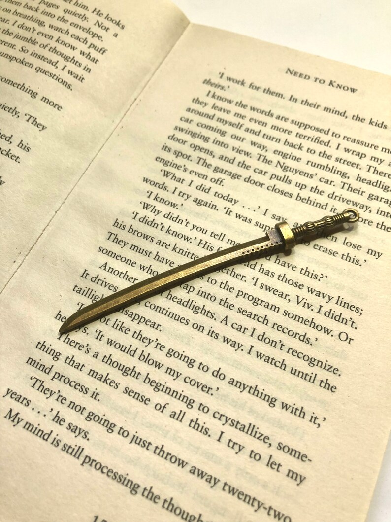 Mini Metal Sword Bookmark Historic Letter Opener Weapon Page - Etsy