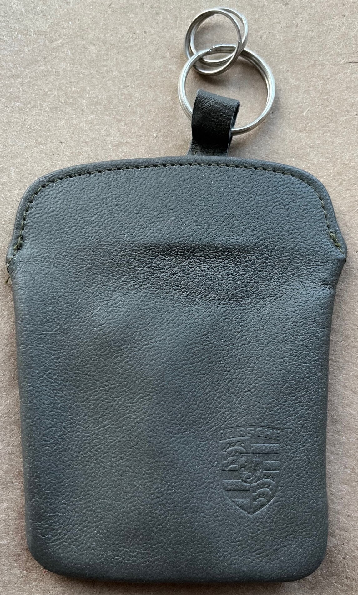 Porsche Original Vintage Porsche Key Chain Keyfob Pouch Case Leather ...