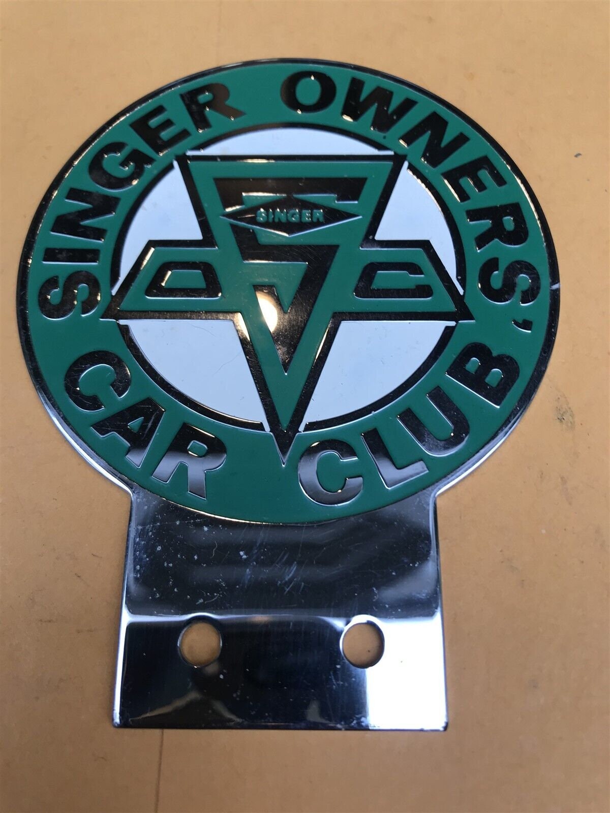 Badge Singer Auto Car Singer Owners' Car Club British - Etsy