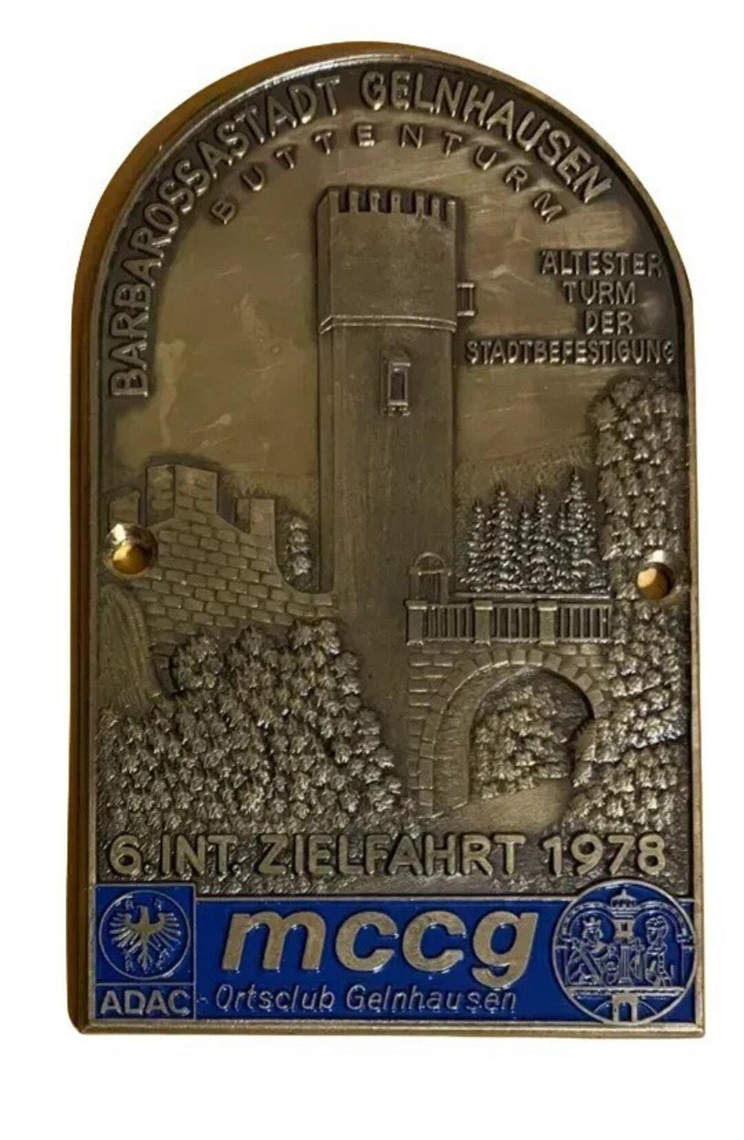 Badge Auto Car German Rally Tour Club Grille Plaque 1978 #1692 ...