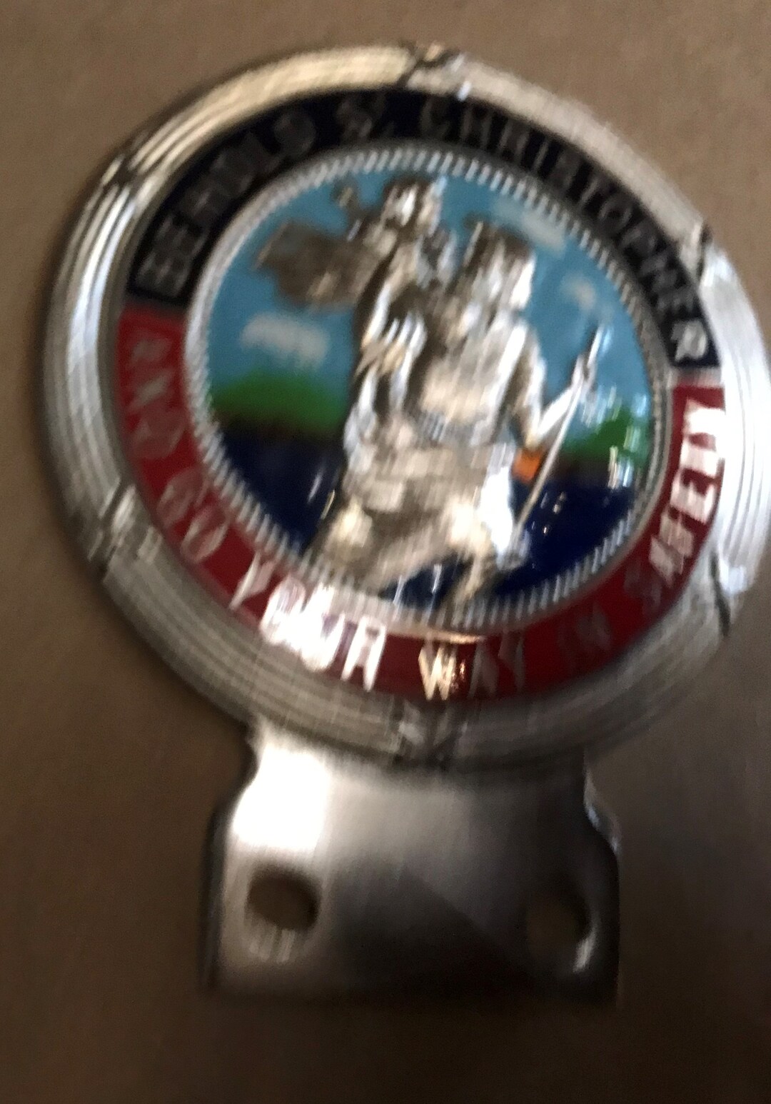 Badge St-christopher Behold St-christopher & Go Your Way in Safety Made ...