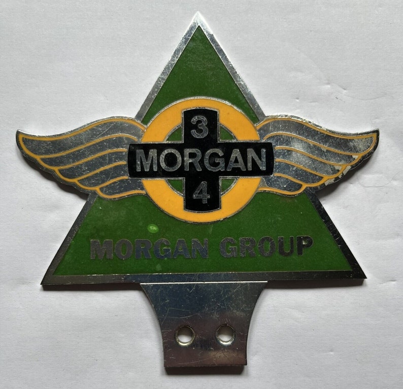 Badge Morgan Auto Automobile Car the 3/4 Morgan Group Enthousiasts - Etsy