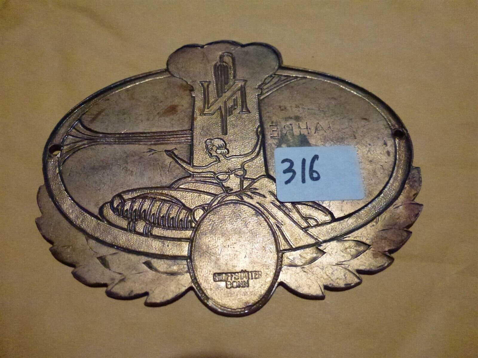 Badge Auto Car German Rally 316 1954 Bmw Mercedes Porsche Vw Mac Bmw - Etsy