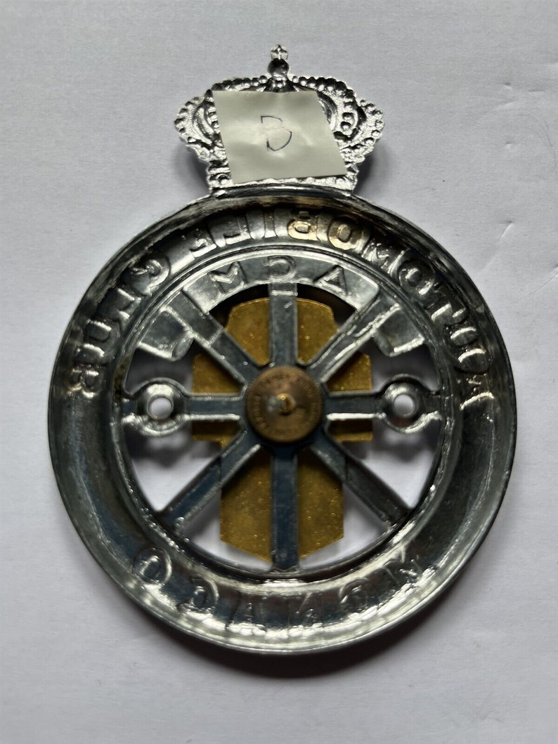 Badge Automobile Auto Car Club Monaco ACM Automobile Club Monaco B - Etsy