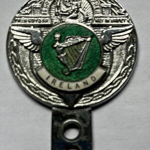Badge Saint-christopher Auto Car Grill St-christopher Wales Welsh - Etsy