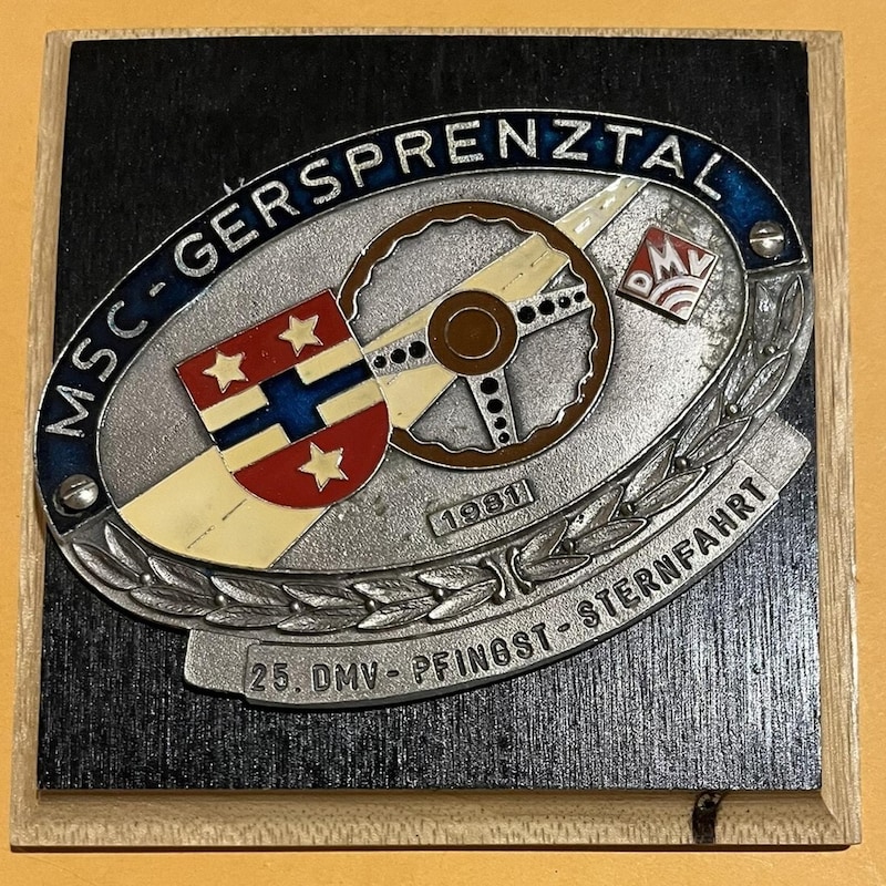 German Auto Rally Badge - Etsy Israel