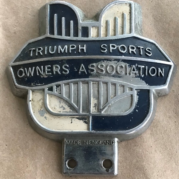 Triumph Car Badge - Etsy