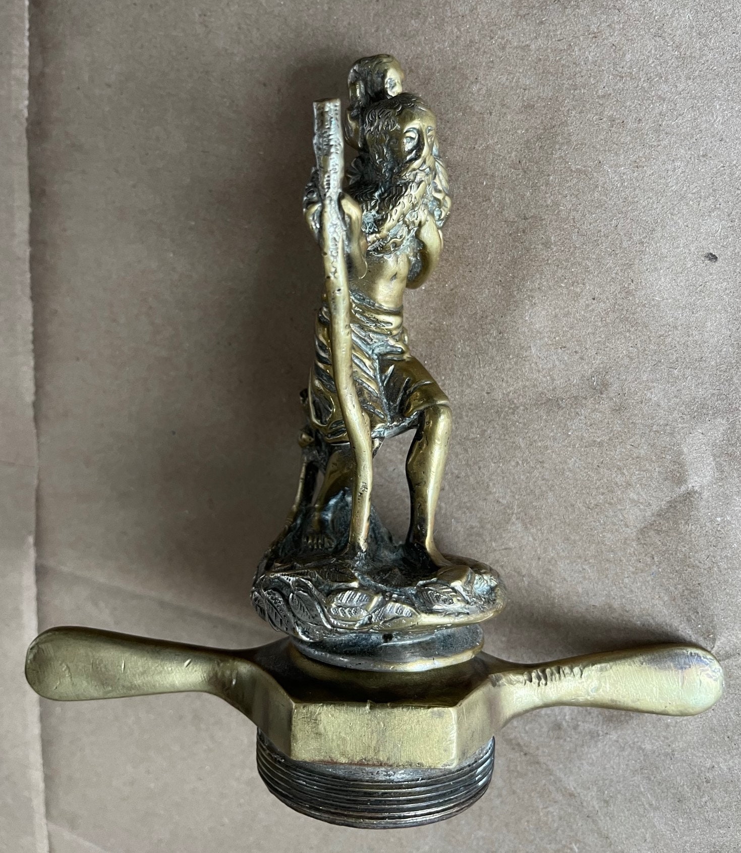 Mascot Saint-christopher 1920's-1930's Original Hood Ornament Radiator ...