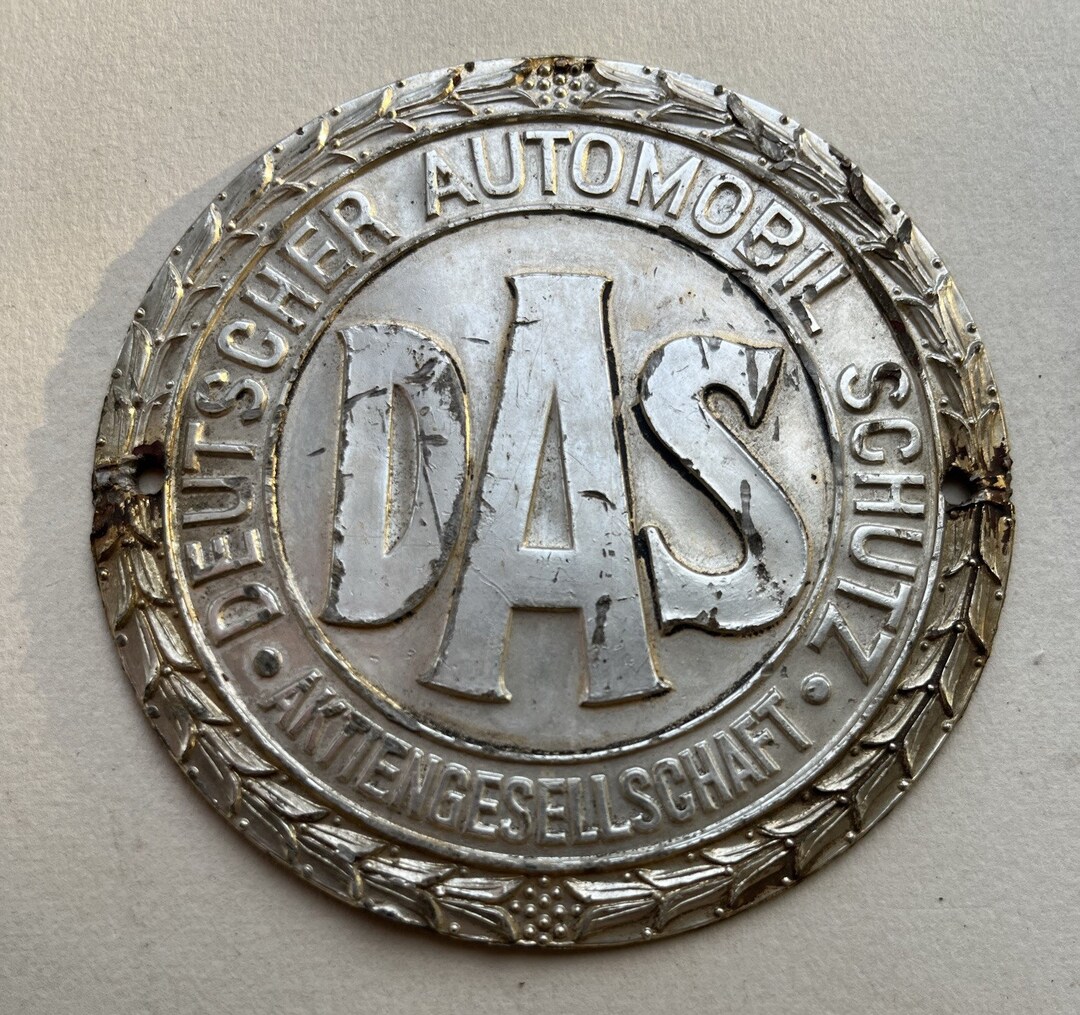 Badge Automobile Auto Car Club Germany DAS Deutscher Automobil Schutz E ...