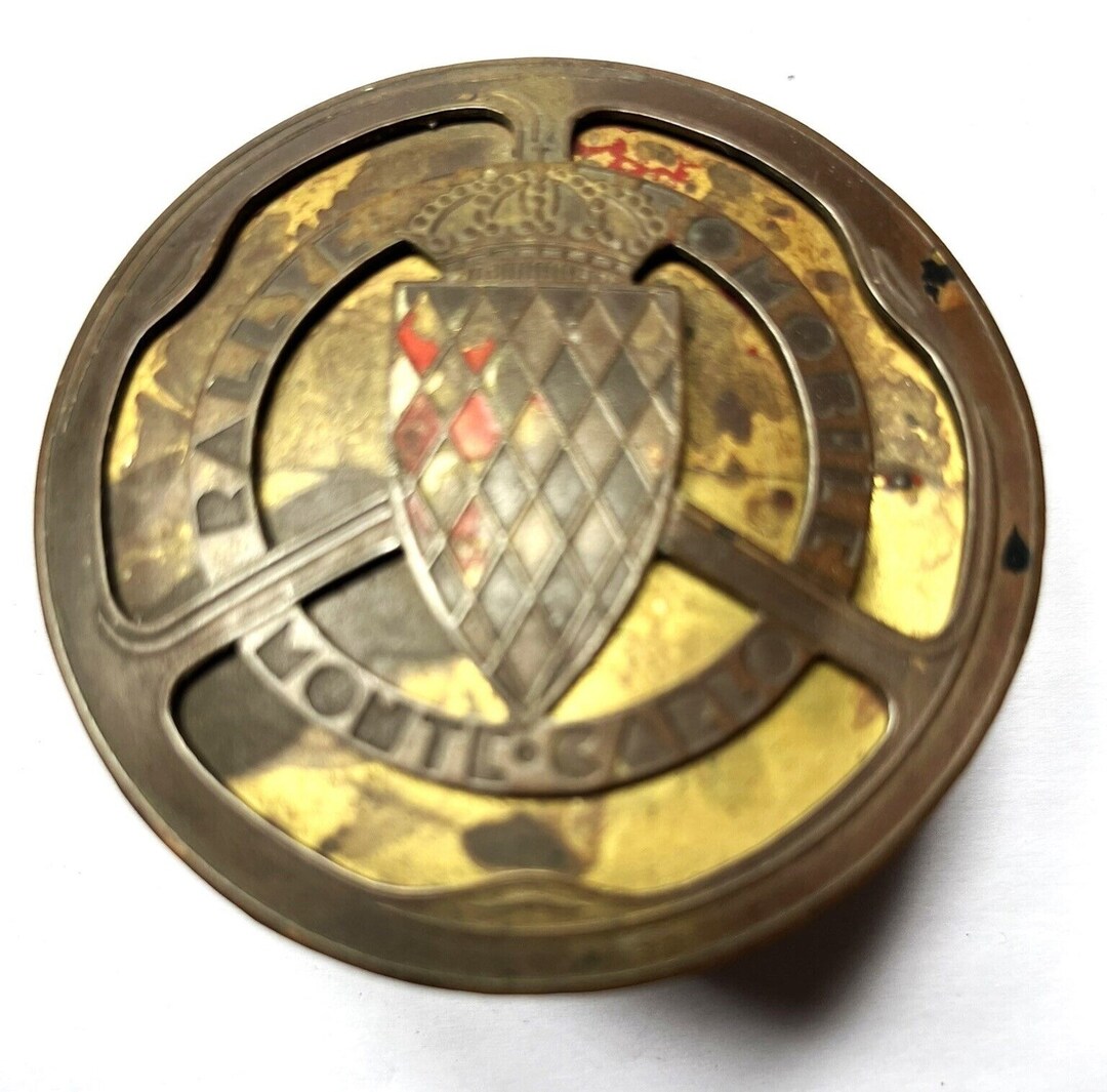 Badge Auto Car Racing Monaco Monte-carlo Rallye Automobile Monte-carlo ...